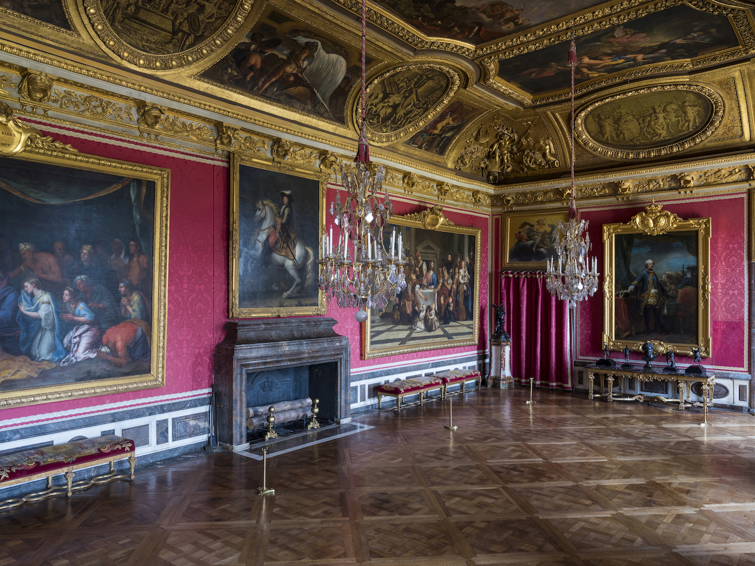 Château de Versailles - Salons du Grand Appartement du Roi - Unendliche ...